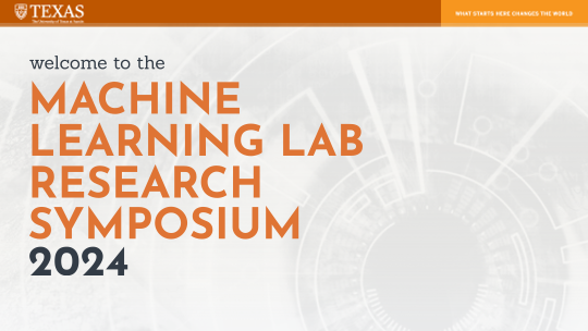 Recap: Machine Learning Lab Research Symposium 2024 | Machine Learning Laboratory